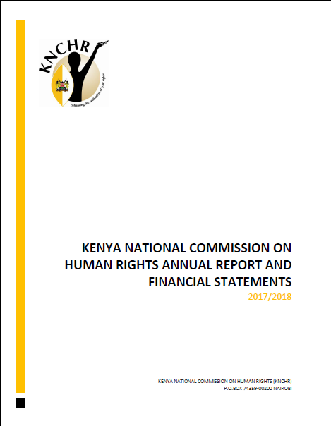 Kenya National Commission on Human Rights > Publications > Annual Reports